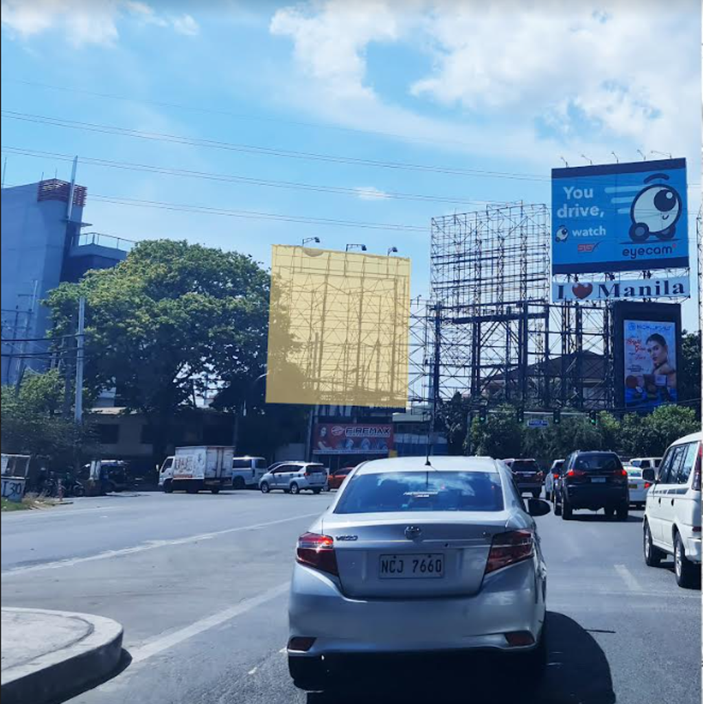 Billboards in Manila City, Philippines