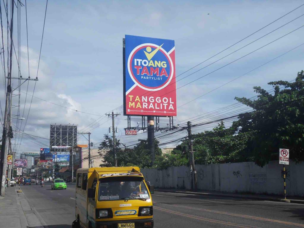 Billboards in Davao City, Philippines